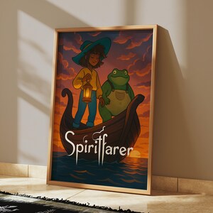 Spiritfarer Artwork | Spiritfarer Print | Gaming Artwork | Video Game ...