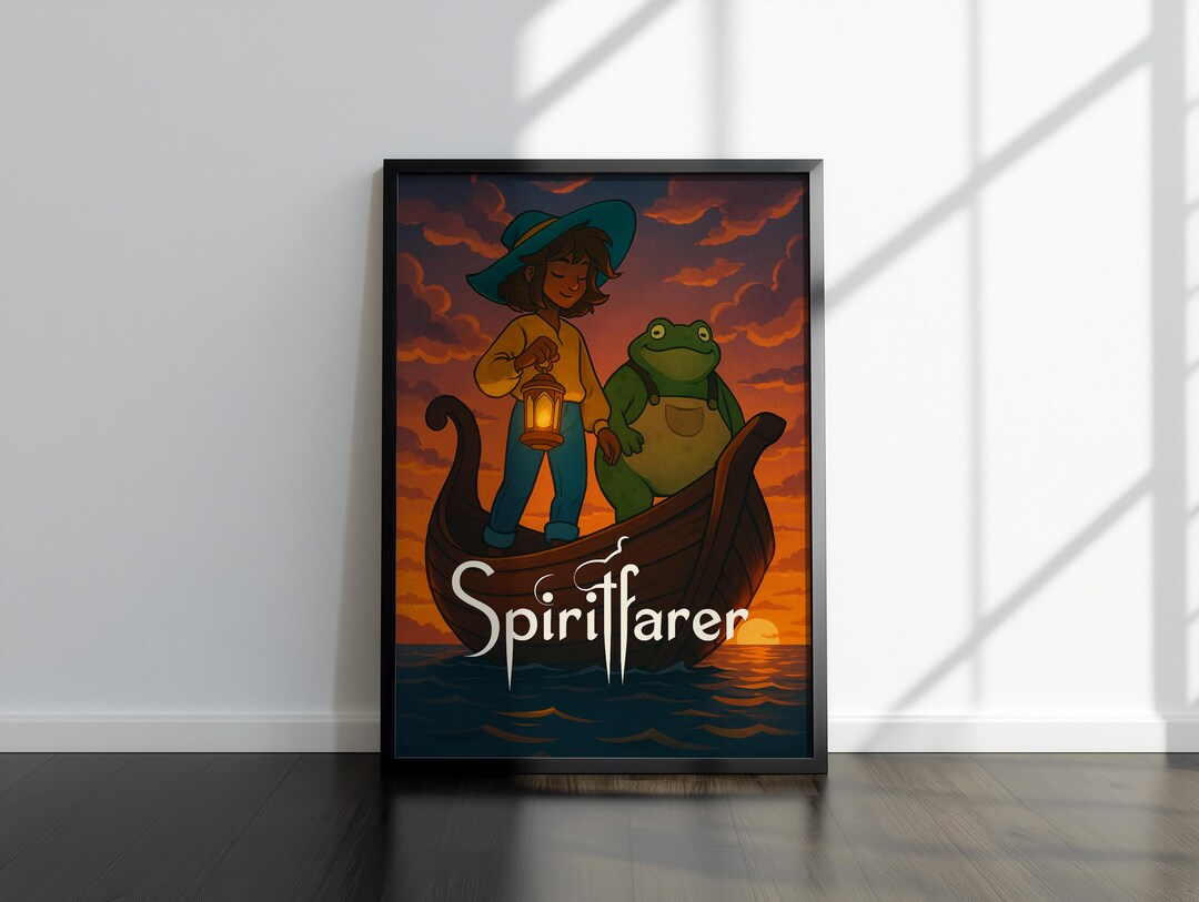 Spiritfarer Artwork | Spiritfarer Print | Gaming Artwork | Video Game ...