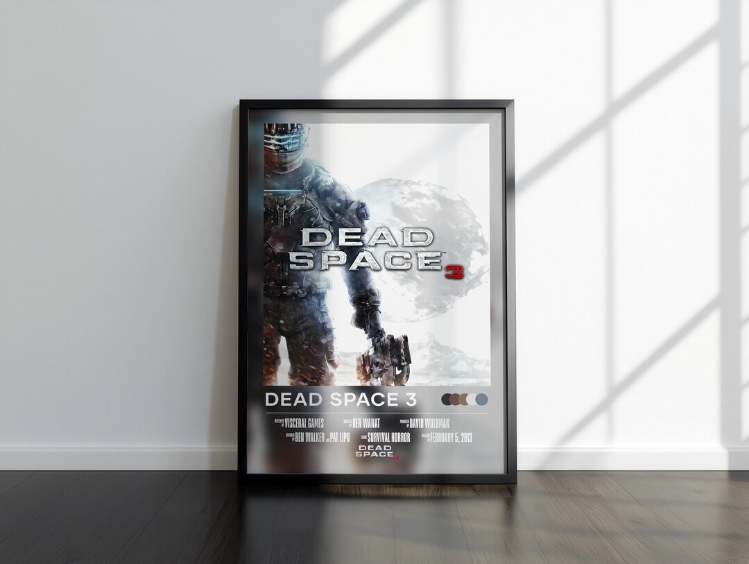 Dead Space 3 Poster | Dead Space 3 Print | Gaming Poster | Video Game ...