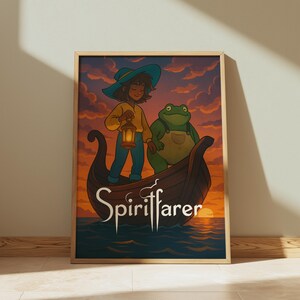 Spiritfarer Artwork | Spiritfarer Print | Gaming Artwork | Video Game ...