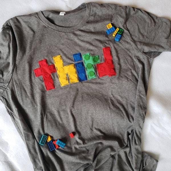 Teacher Blocks Shirt - Etsy