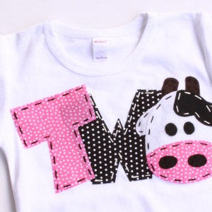 2nd Barnyard Birthday Shirt, Two, Cow, 2nd, Girl T Shirt, Barn Yard ...