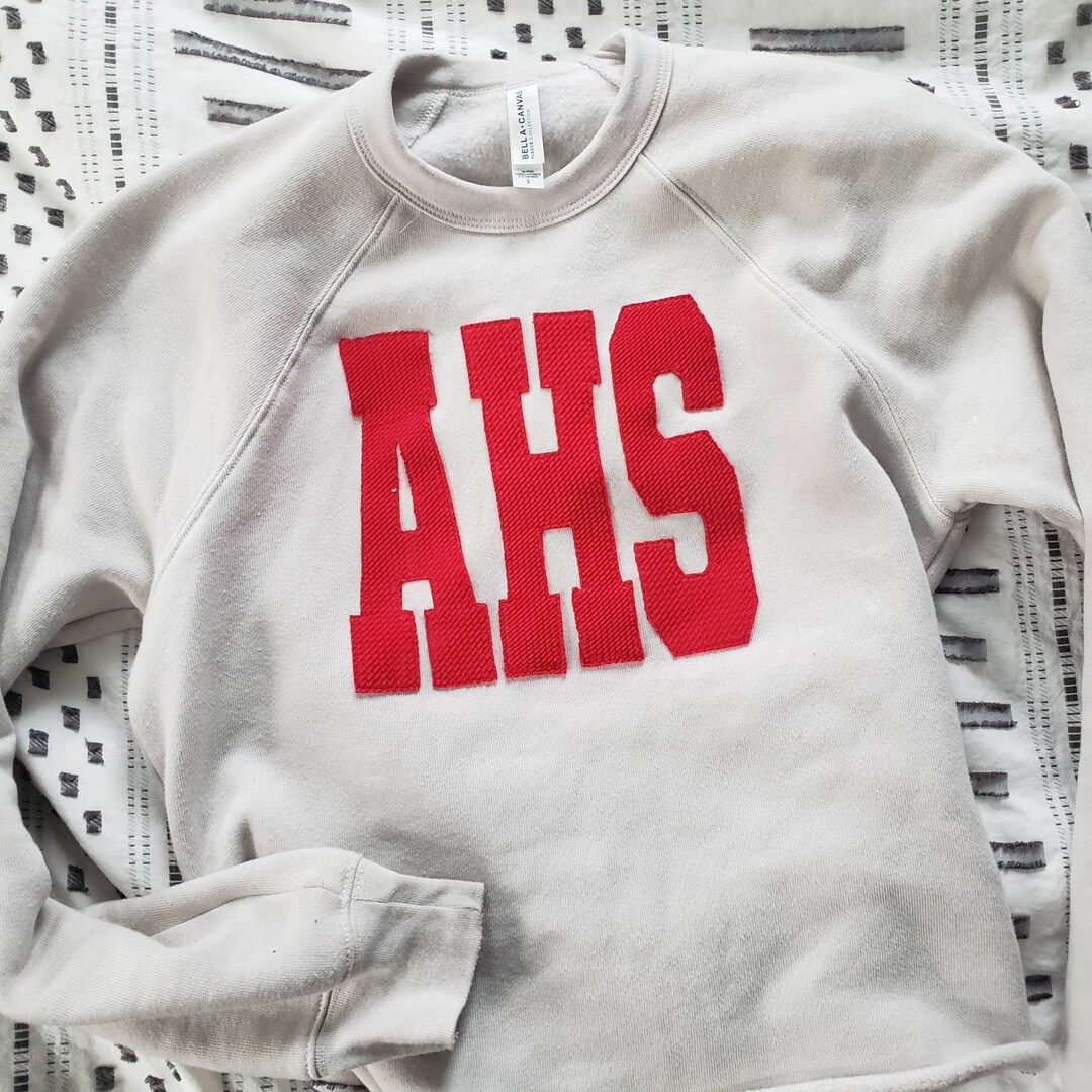 Customized High School Sweatshirt, Team Appeal, Letter High School ...