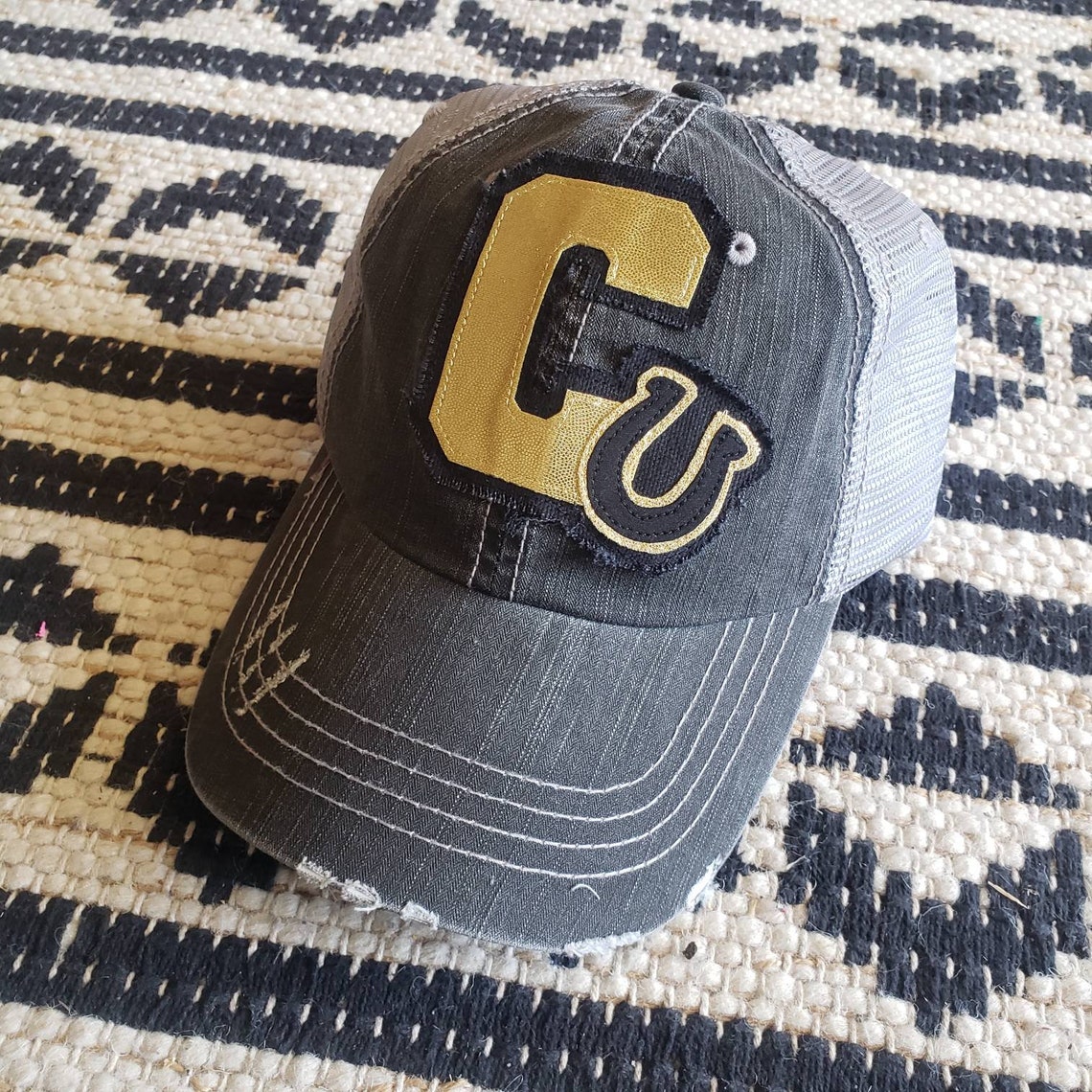 Custom High School Hat, School Baseball Cap, Trucker Hat, Buccaneer ...