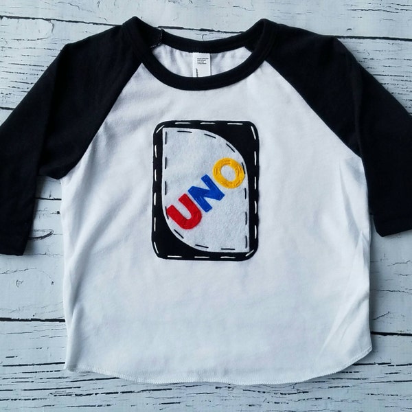 Uno Birthday Shirt - Etsy