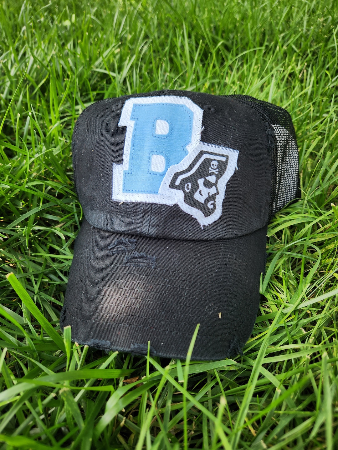 Custom High School Hat, School Baseball Cap, Trucker Hat, Buccaneer ...
