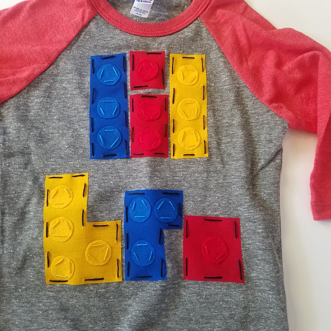 Lil Bro Building Blocks Birthday Shirt, Little Brother Matching Shirt ...