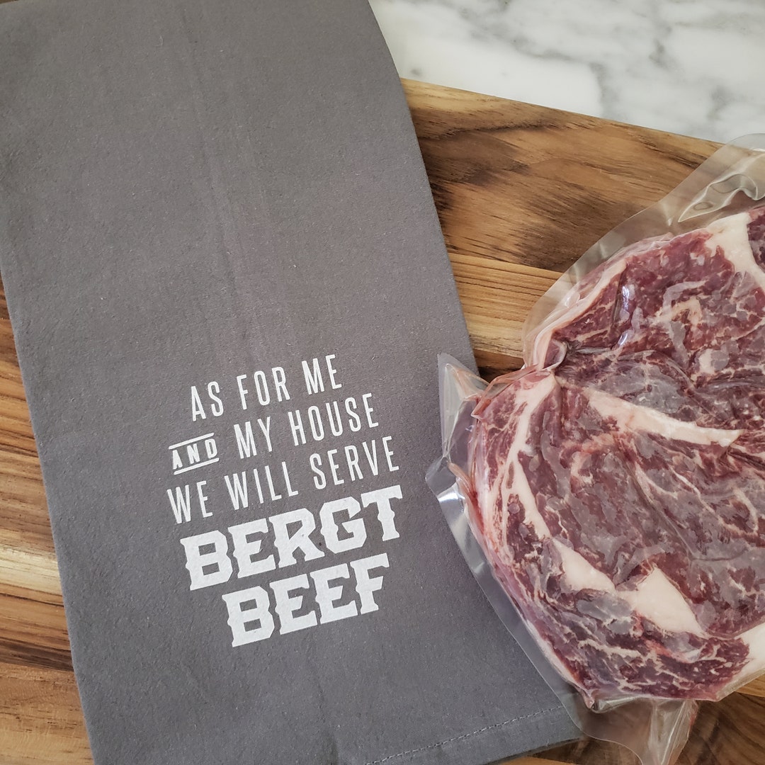 Custom Beef Dish Towels, Thank You Gift, 4h Thank You Gift, Design Your ...