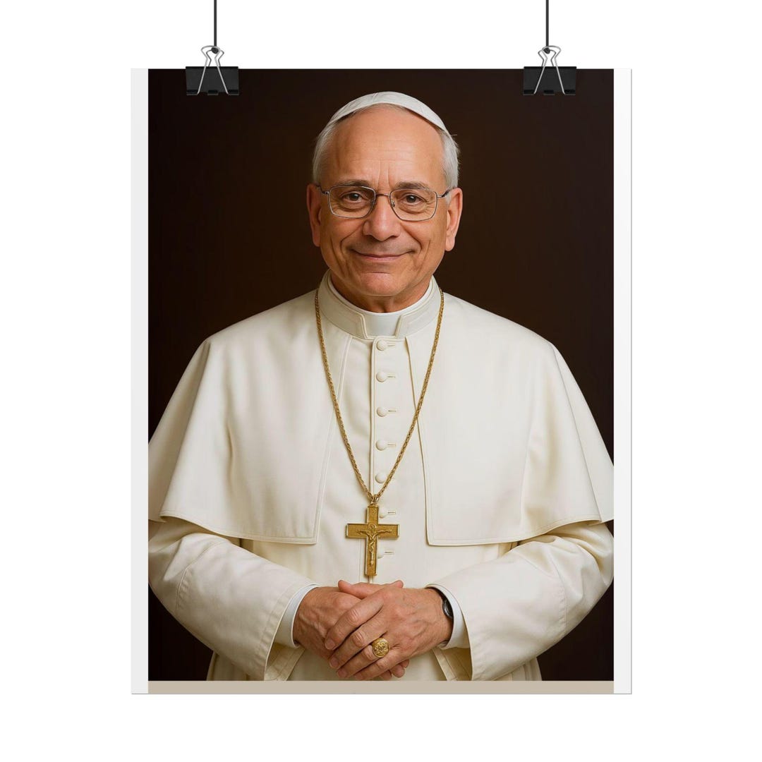 Religious Wall Art Prints, Pope Portraits, Inspirational Decor ...