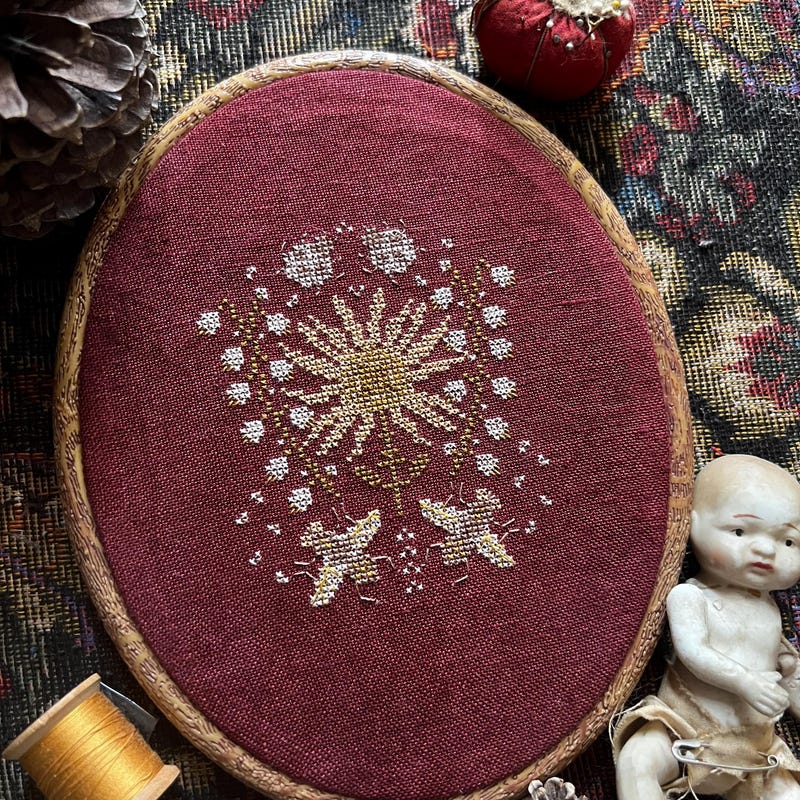 Sun Cross Stitch - Etsy