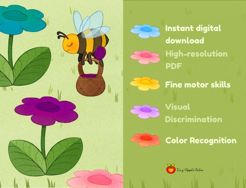 Color Matching Game | Printable Color Sorting Activity | Preschool ...