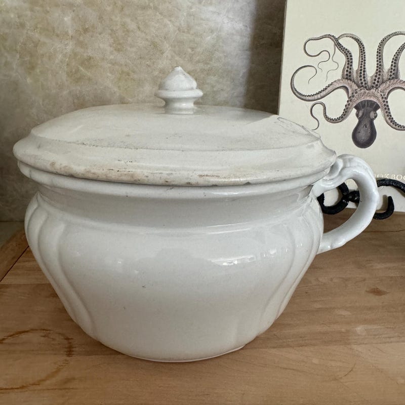 Antique Chamber Pot - Etsy