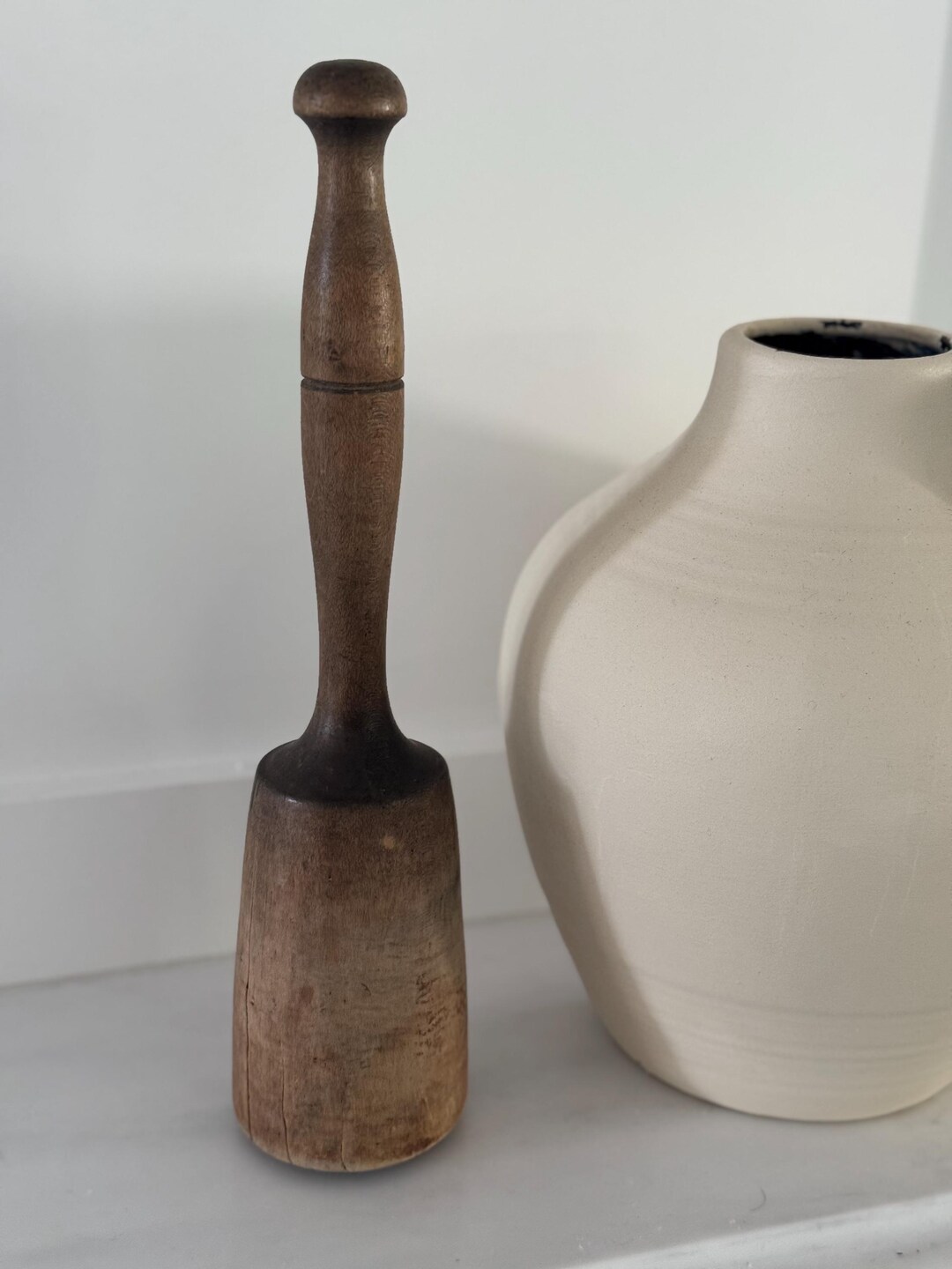 Primitive Wooden Masher Primitve Kitchenware Vintage Wooden Masher ...