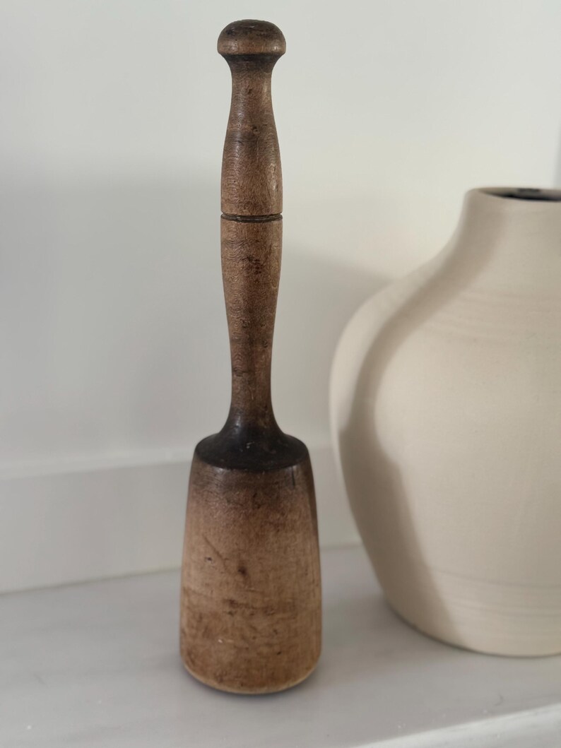 Primitive Wooden Masher Primitve Kitchenware Vintage Wooden Masher ...