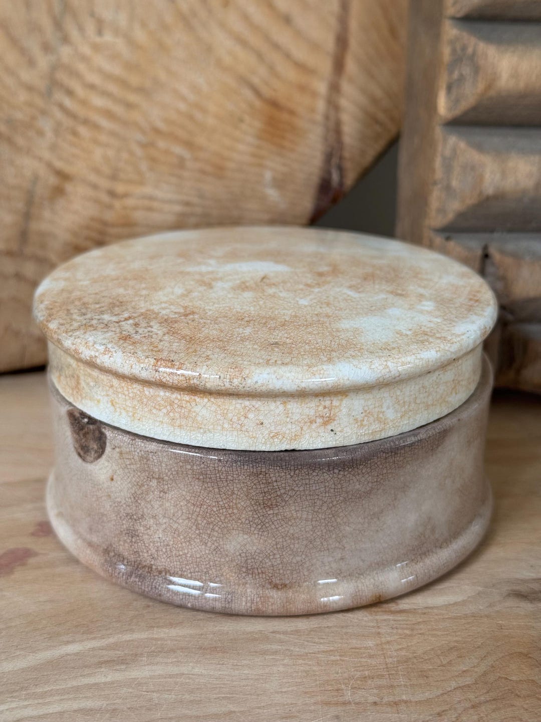 Vintage Ironstone Lidded Pot Vintage English Ironstone Pot English ...