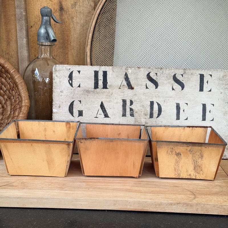 Wood Berry Baskets - Etsy