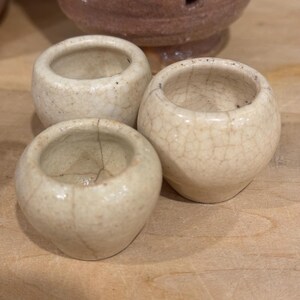 Vintage French Escargot Pots Vintage Escargot Pots Glazed French ...