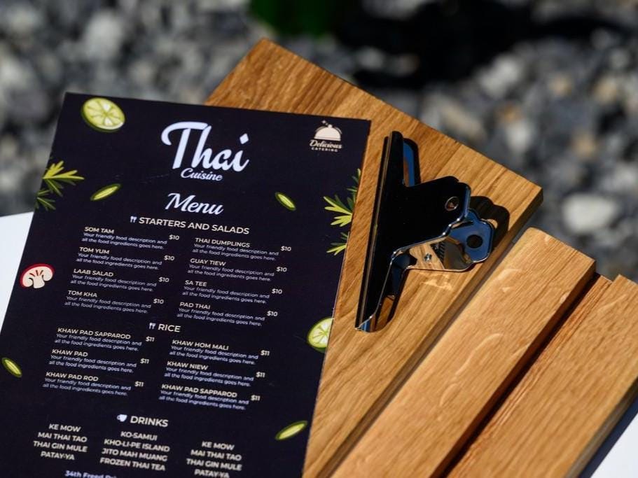 Wooden Menu Holder, Tabletop Sign Stand, Coffee Bar Sign Display, Mini ...