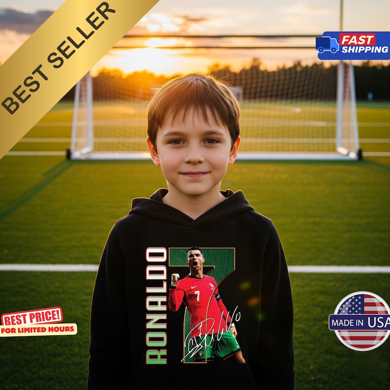Cristiano Ronaldo Kids Clothing - Etsy