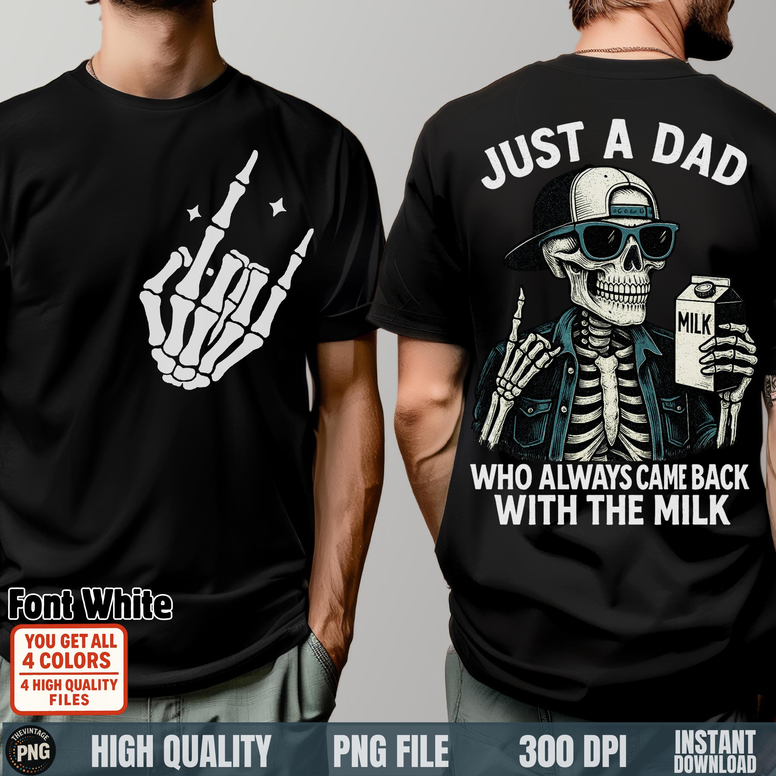 Funny Dad Skeleton PNG Clipart: Retro Meme Design (digital Download - Etsy