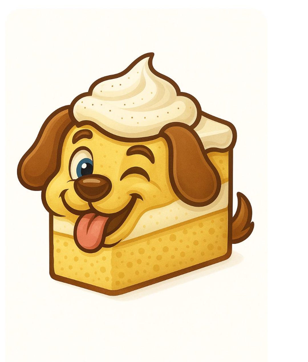 Dog Cake Poster A4 Wall Art Printable Dolce Cane Stampa Decorazione ...