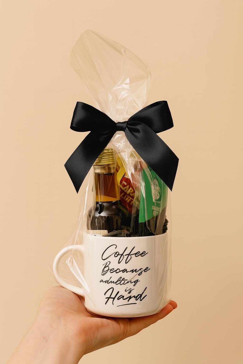 Luxury Coffee Mug Gift Set - Italian Coffee, Syrup & Biscuits - Etsy