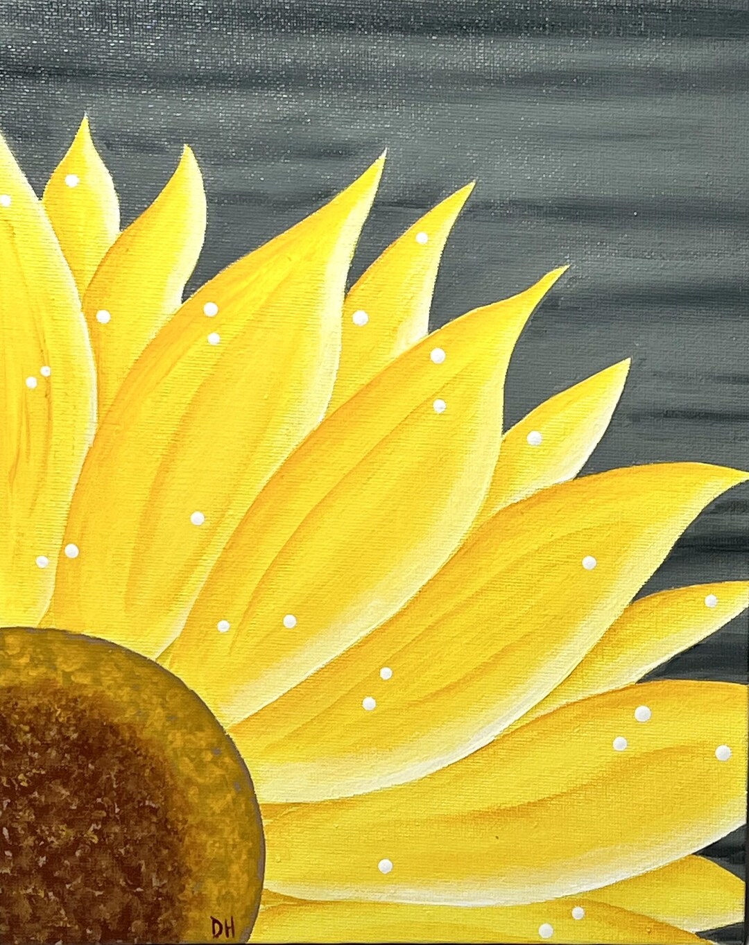 Sunflower Acrylic Paint Kit to Go - Etsy