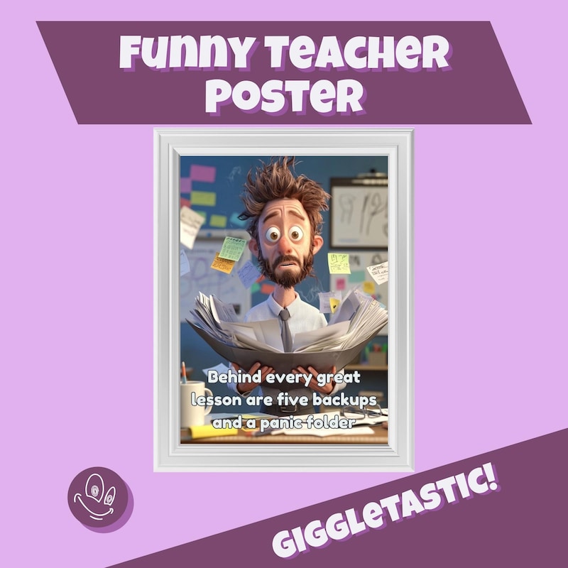 Funny Teachers Posters - Etsy UK