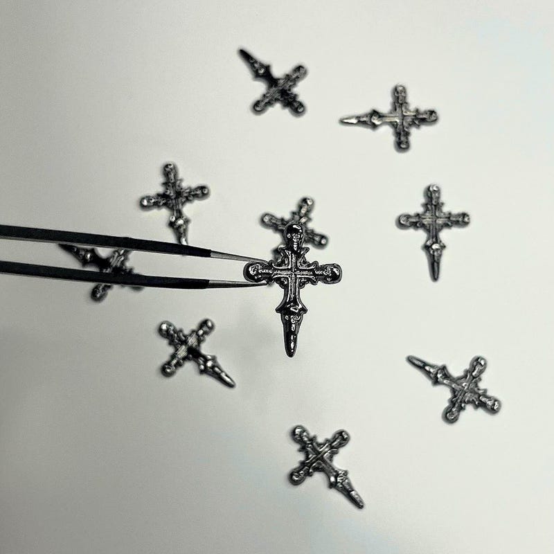 Nail Charms Punk - Etsy