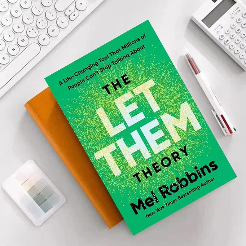 The Let Them Theory Reference Book by Mel Robbins (english) (paperback ...