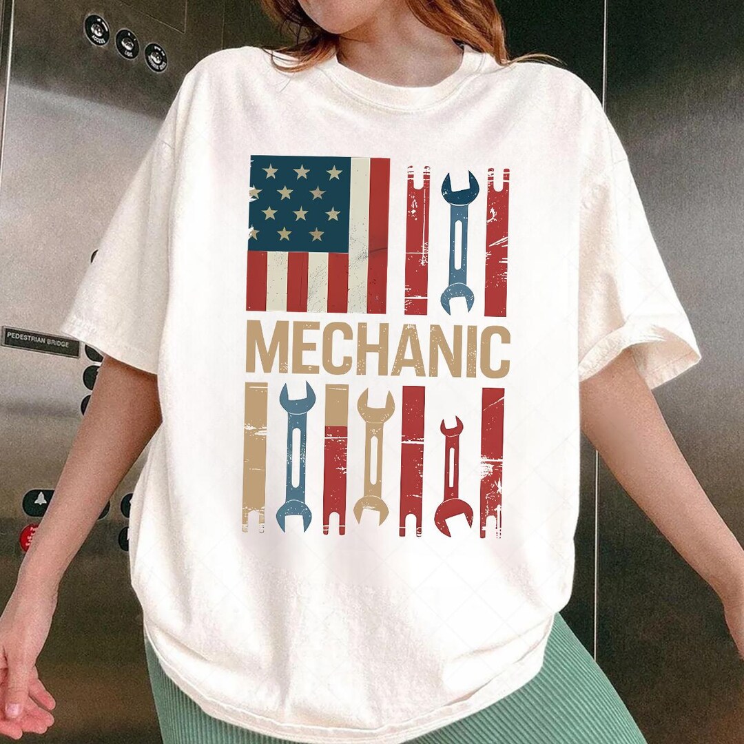 Mechanic Flag Png, Mechanic American Flag Png, Wrench Png, Wrench Flag ...
