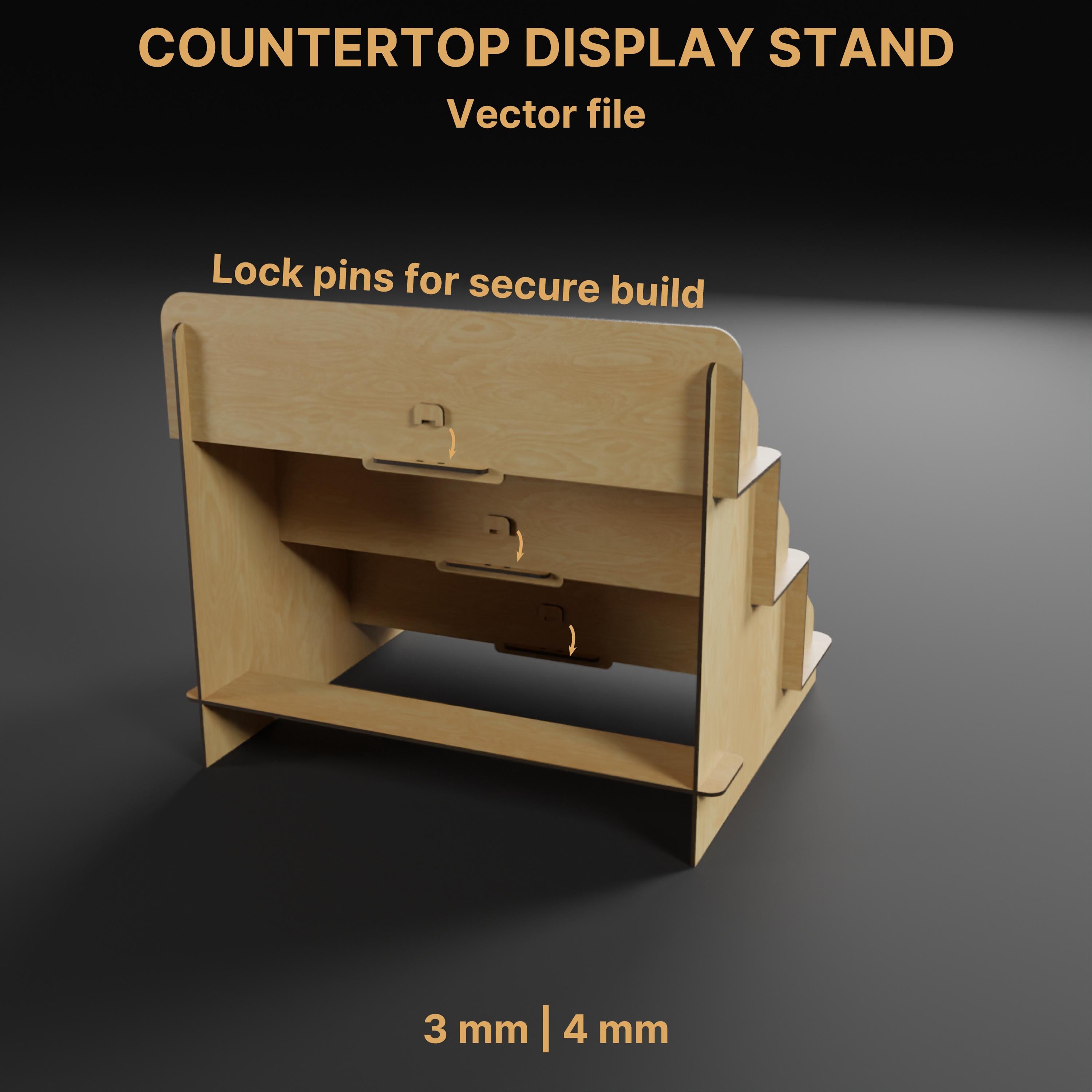 Crafts Display Stand - Digital Download of Laser Cutting Files: Market ...