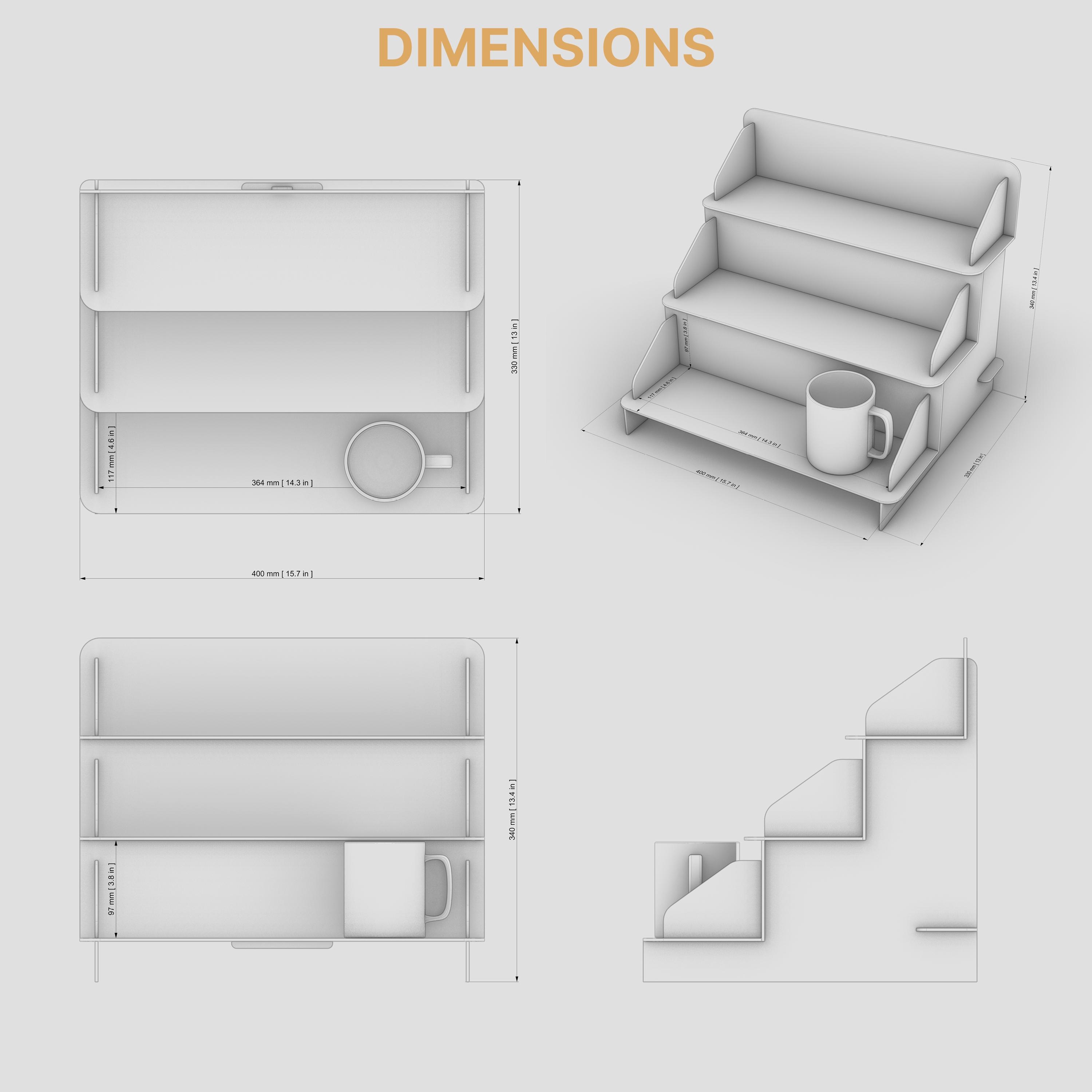 Crafts Display Stand - Digital Download of Laser Cutting Files: Market ...