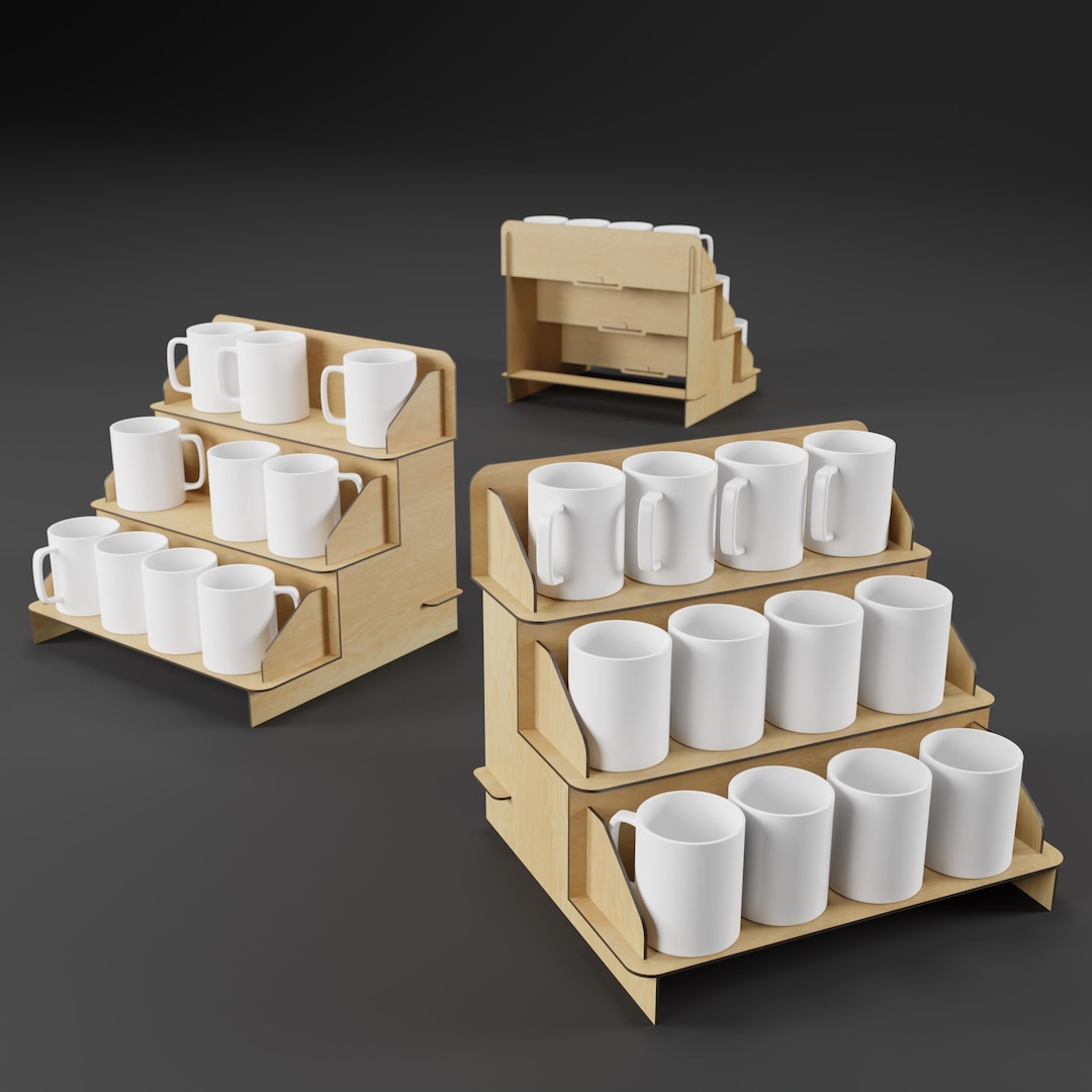 Crafts Display Stand - Digital Download of Laser Cutting Files: Market ...