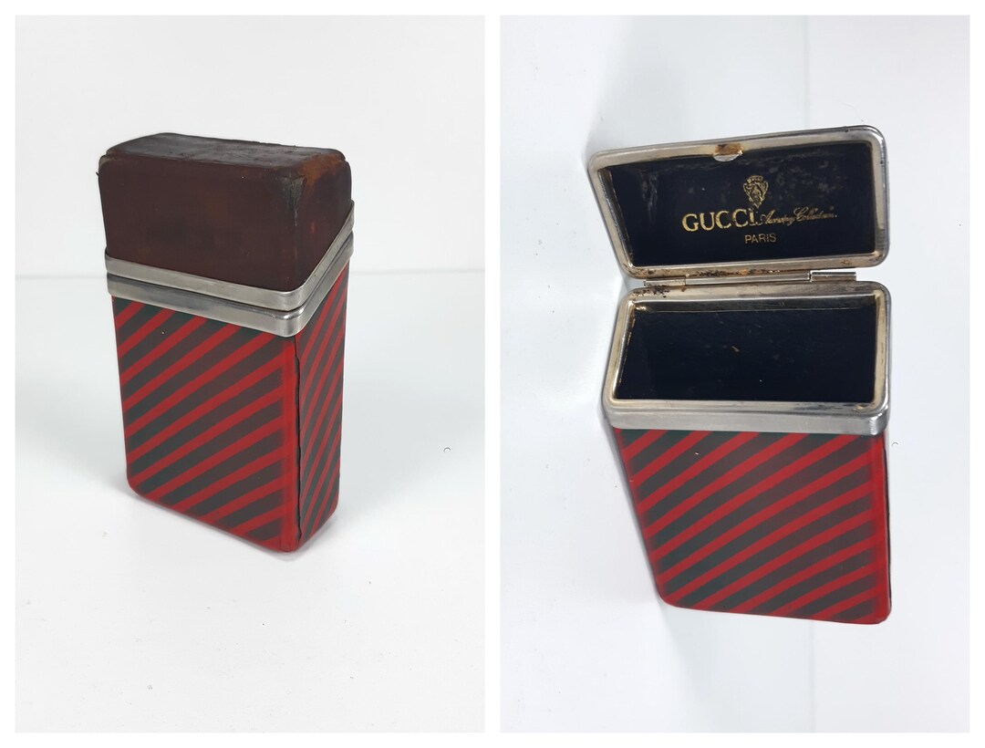 Vintage GUCCI Cigarette Case - Etsy