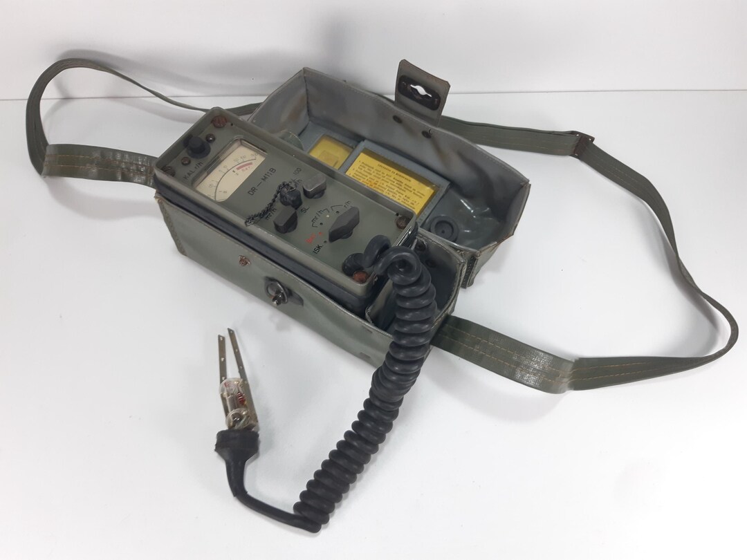 Geiger Counter DR-M11B Rudi Čajevec Yugoslav Army Military Radiation ...