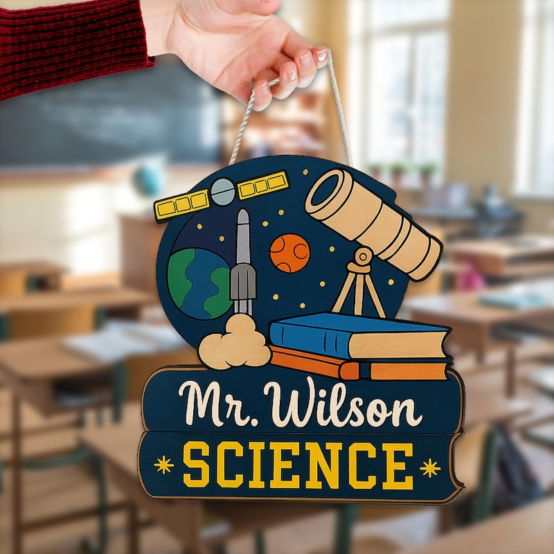 Science Door Hanger - Etsy