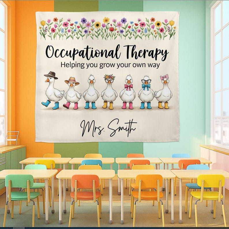 Occupational Therapy Classroom Decor Sign - Silly Goose Back to School ...