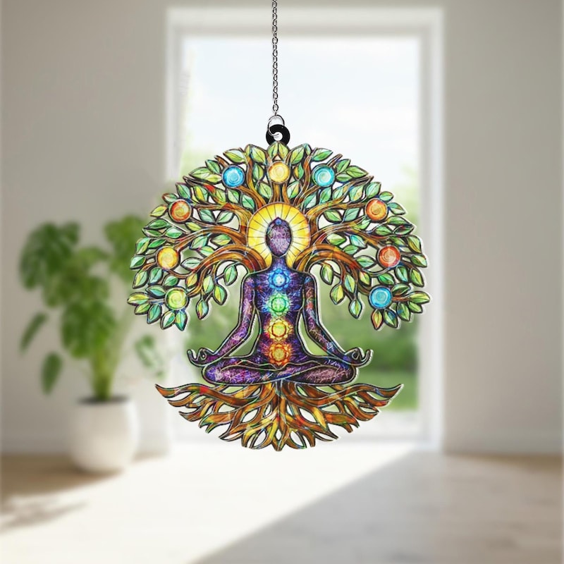 Chakra Stained Glass - Etsy