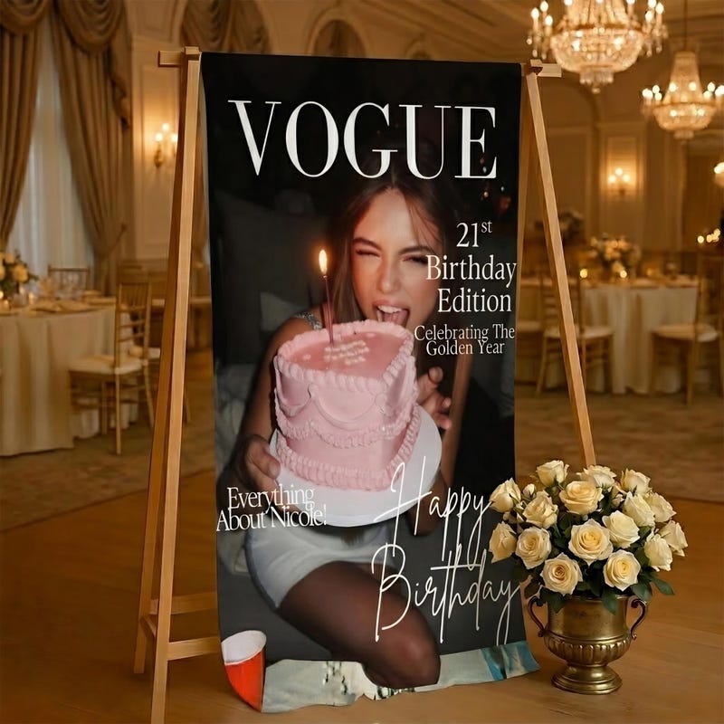 Custom Magazine Photo Booth - Etsy