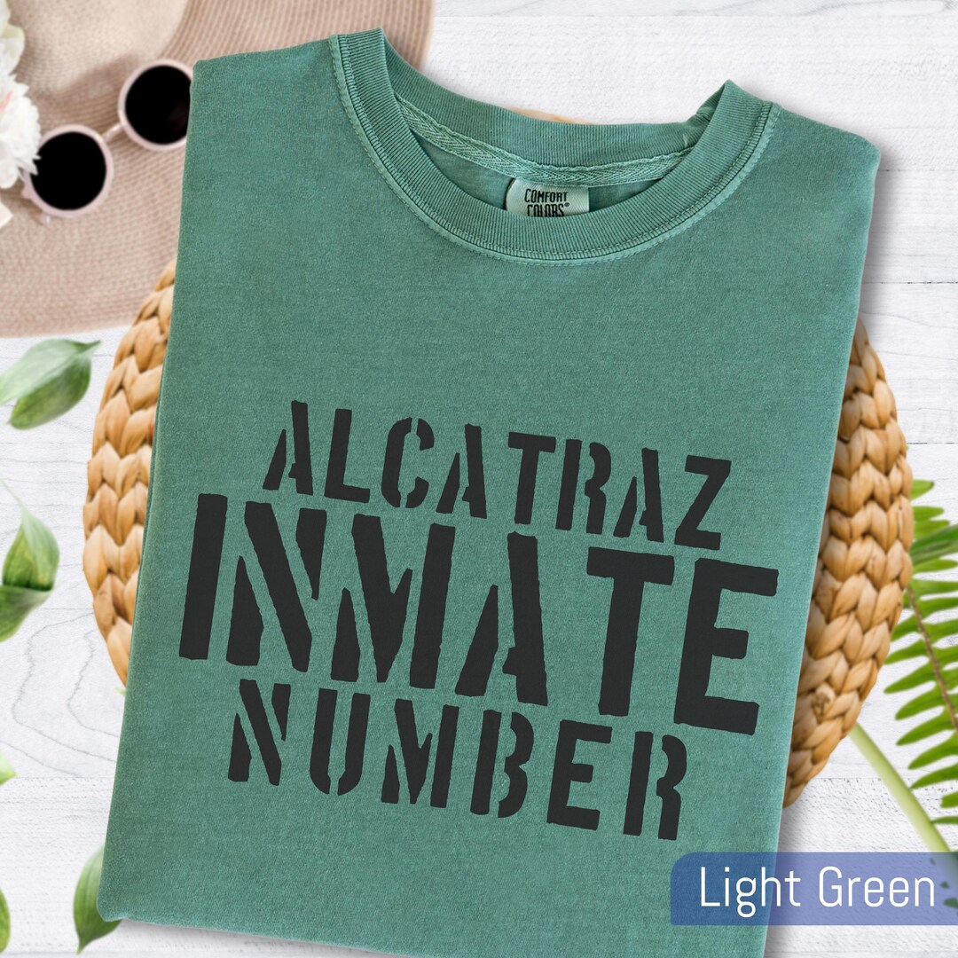 Comfort Colors Funny Inmate Costume Shirt: Halloween Prisoner Tee - Etsy