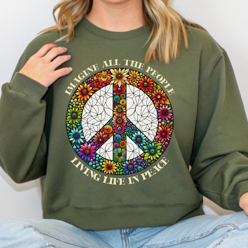 Scarves With Peace Sign - Etsy