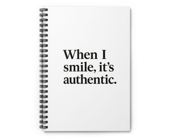 Inspirational Spiral Notebook - Empowering Quotes for Daily Use ...