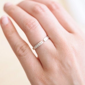 Marry Me Silver Engagement Ring. Affordable Wedding. Can Be ...