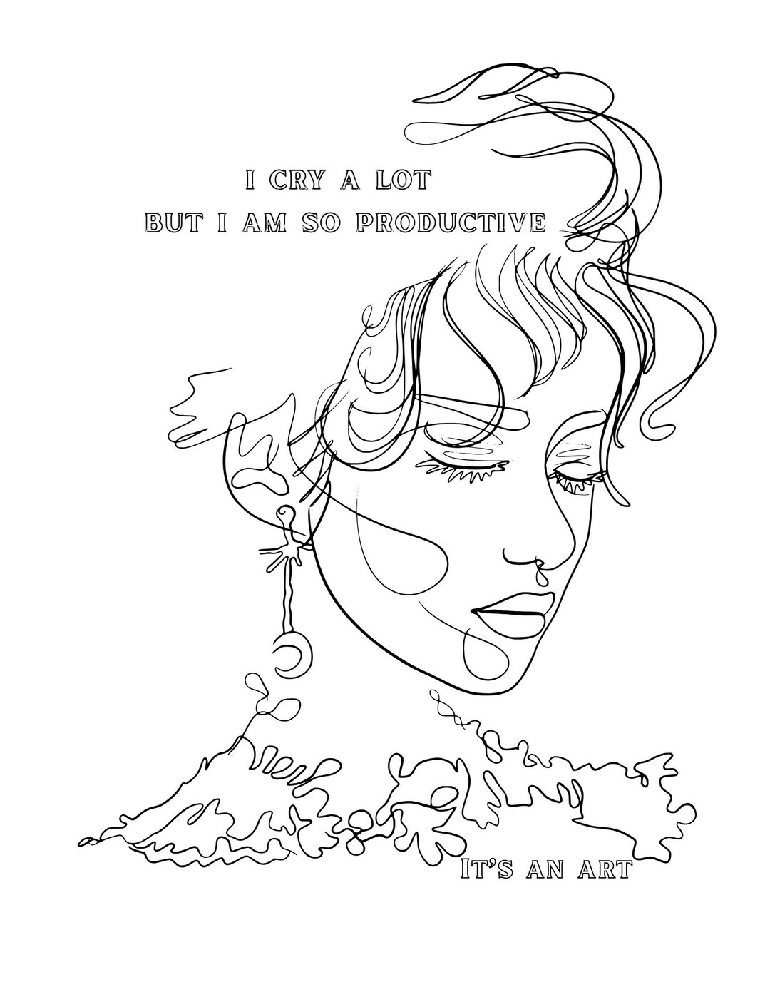 Swiftie Coloring Pages Digital Coloring Book - Etsy