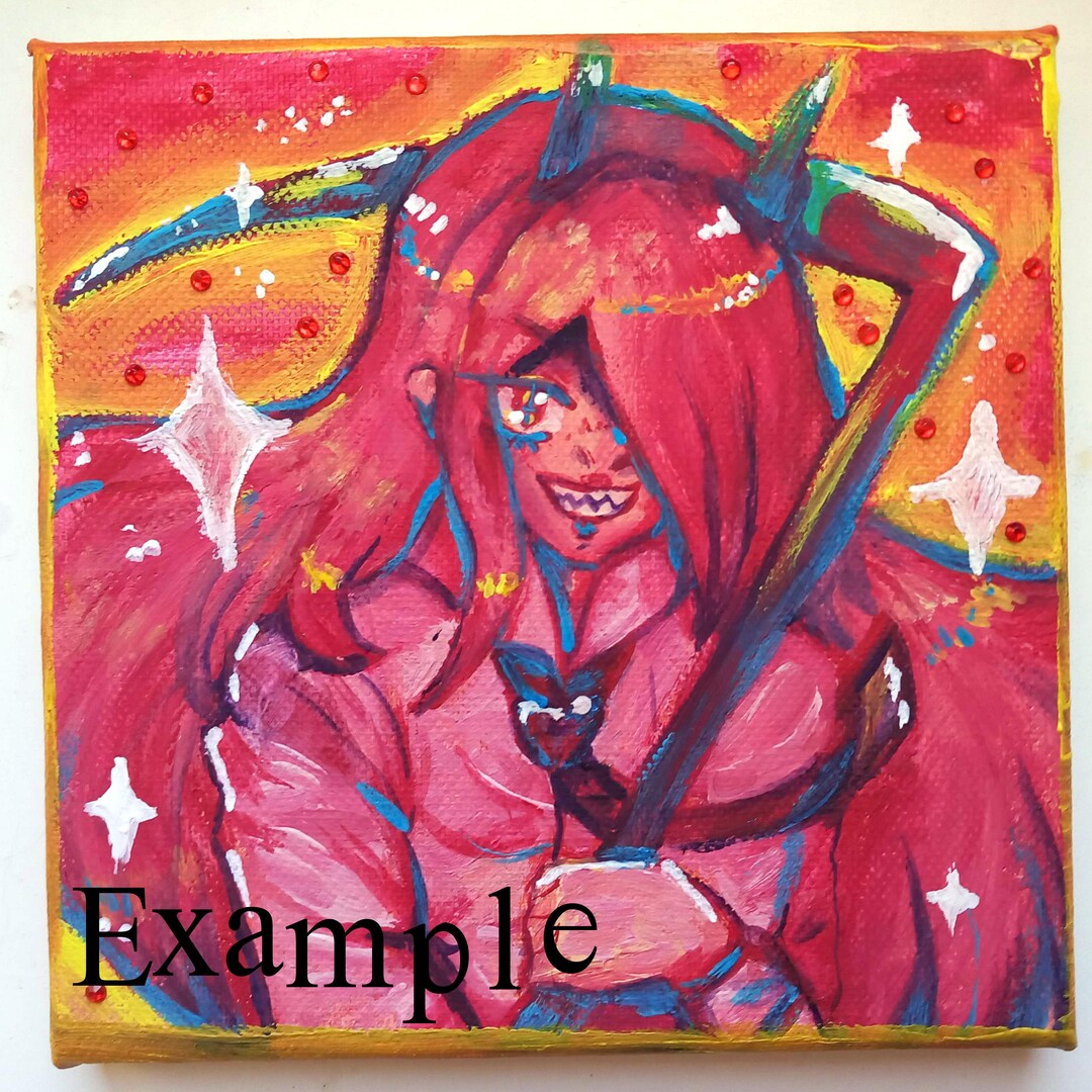 Custom Anime Painting, Manga Drawing Painting Commission, Custom Art ...