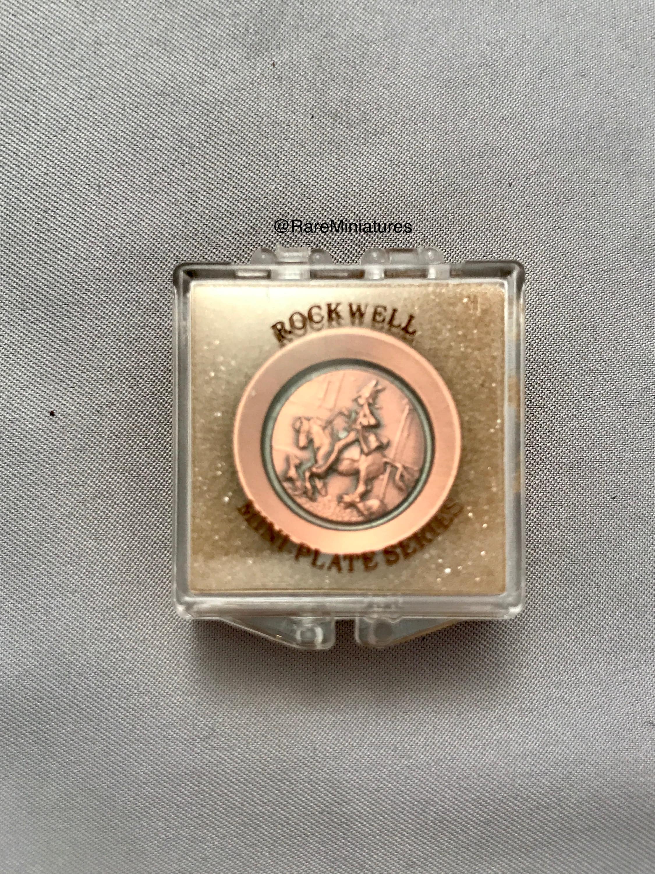 Miniature yankee Doodle Copper Plate by Creative - Etsy