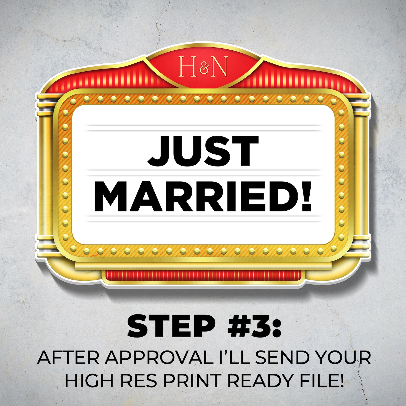 Marquee Bottle Service Sign Template - Etsy