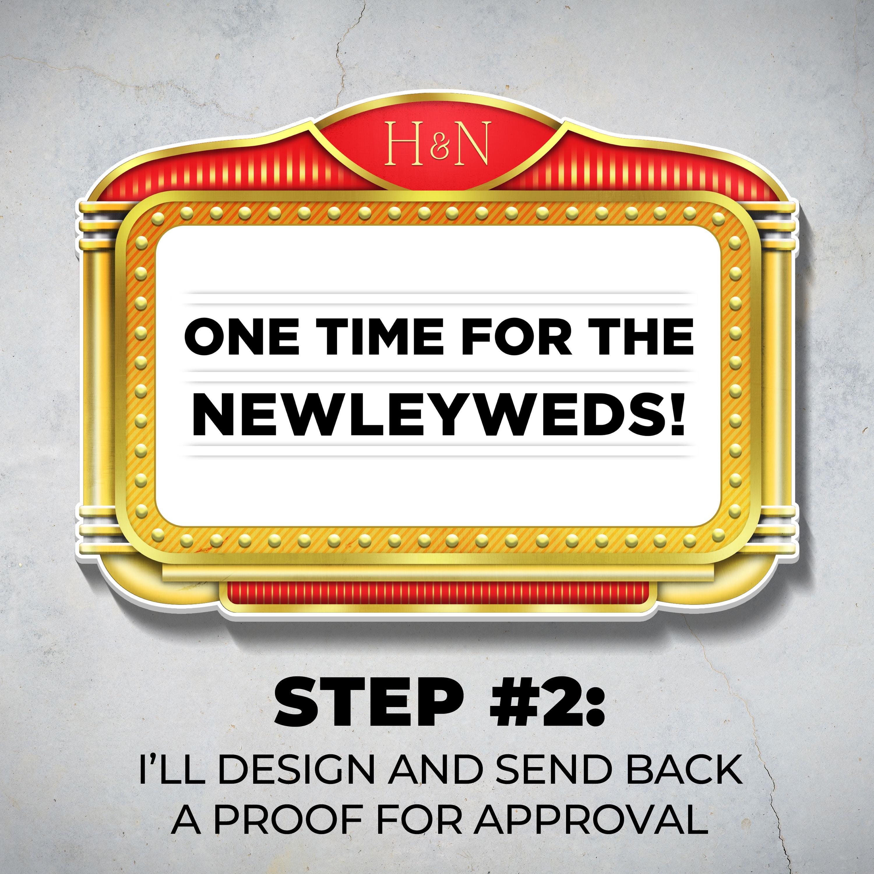 Marquee Bottle Service Sign Template - Etsy