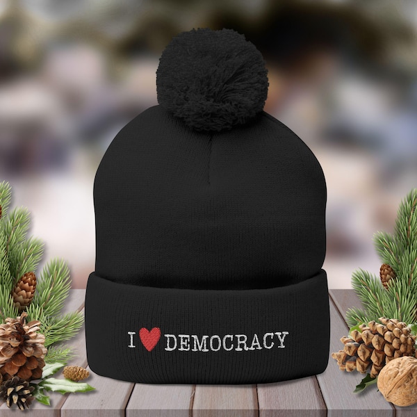 Democracy Winter Hat - Etsy